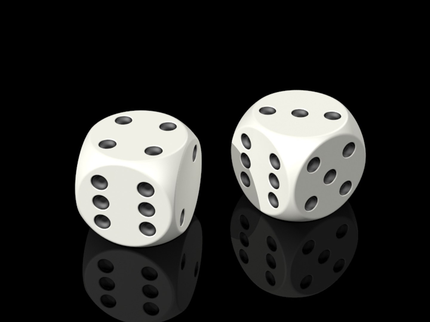 Standard Dice 3d 3ds