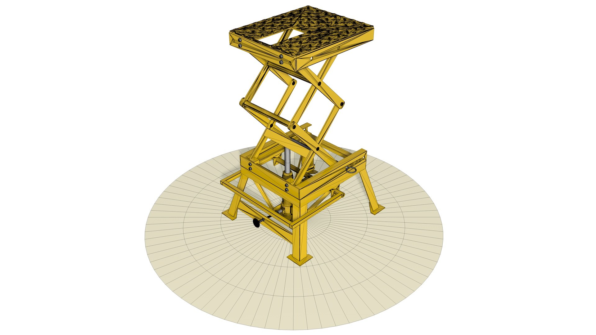 Lift Elevator Jack Model - TurboSquid 1606268