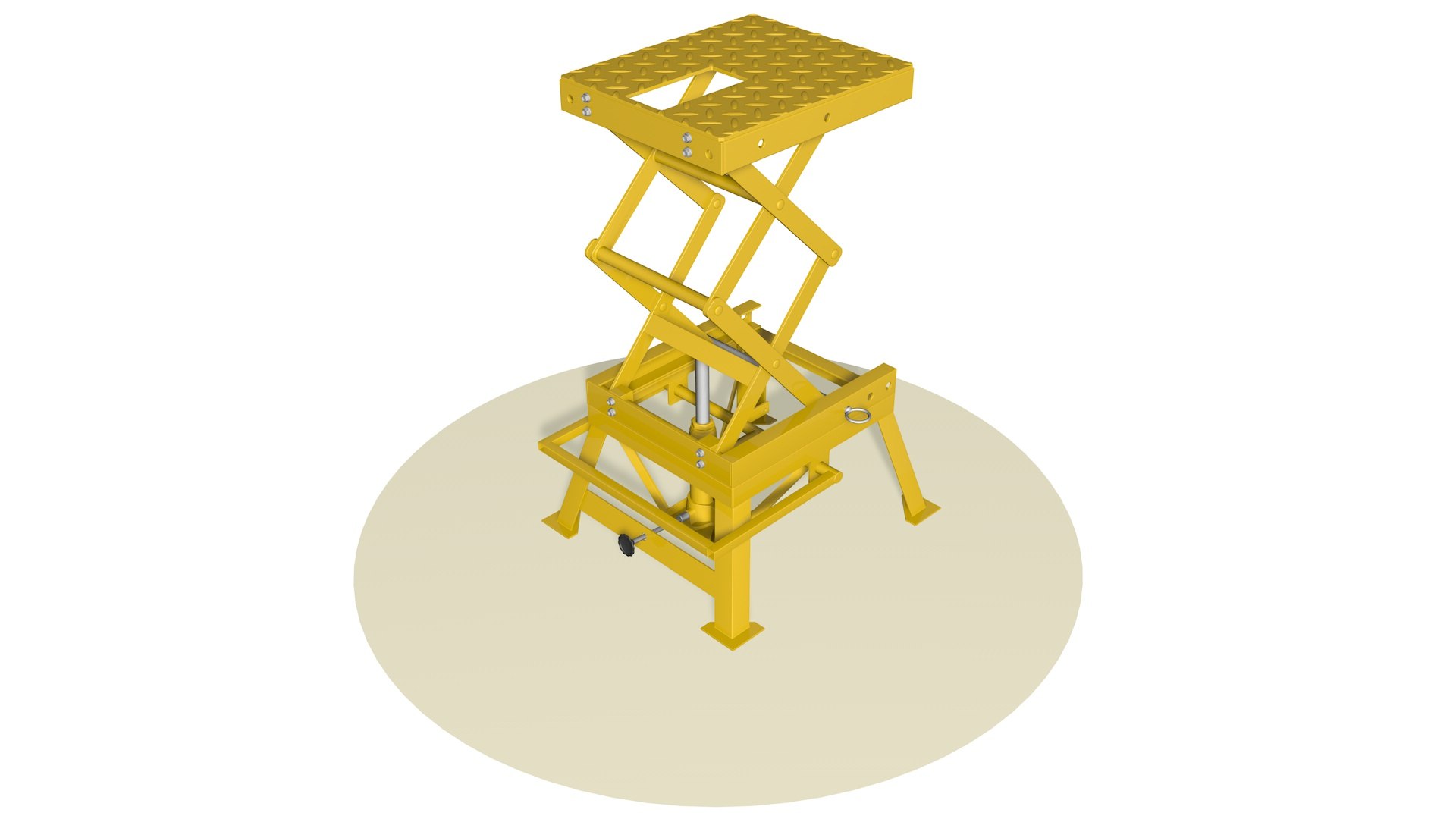Lift Elevator Jack Model - TurboSquid 1606268