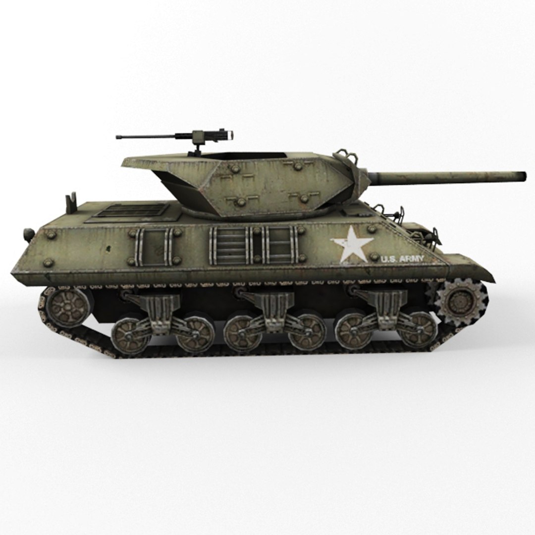3d Max M10 Tank Destroyer