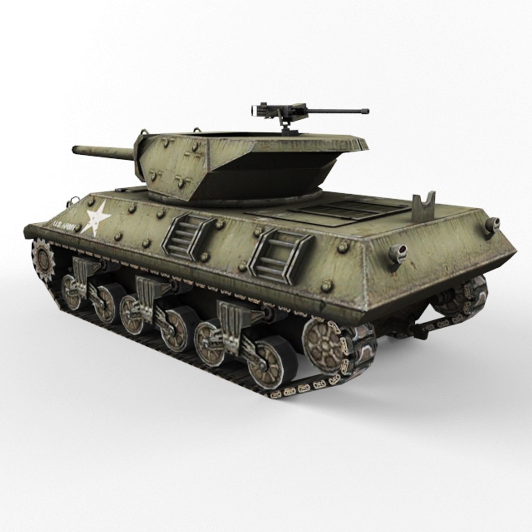 3d Max M10 Tank Destroyer