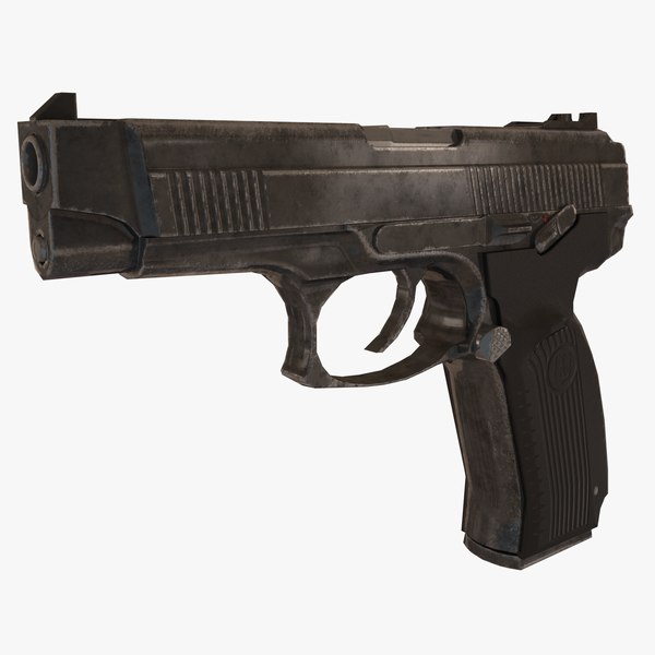 3d mp-443 grach pistol model
