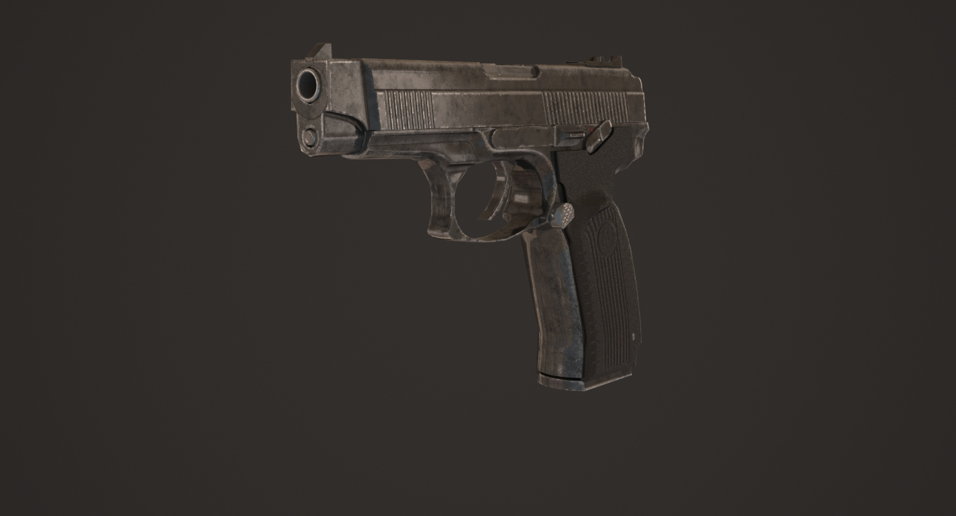 3d Mp-443 Grach Pistol Model