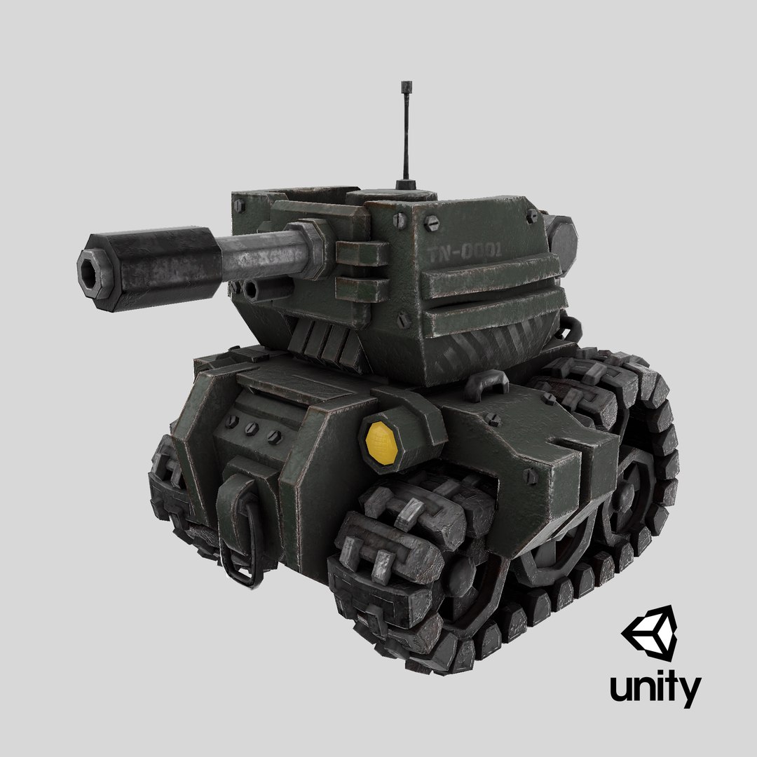 Stylized Tank 3D Model - TurboSquid 2309338