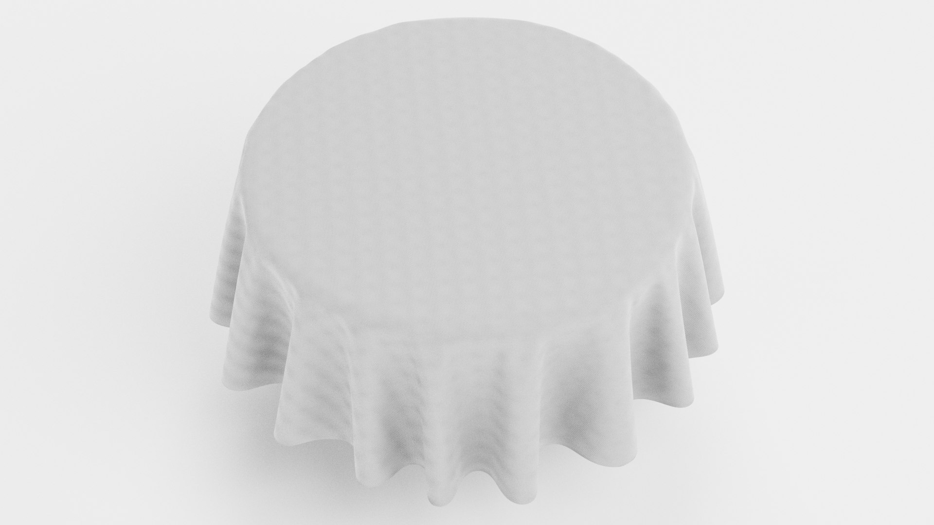 3D Table Cloth Tablecloth - TurboSquid 1507168