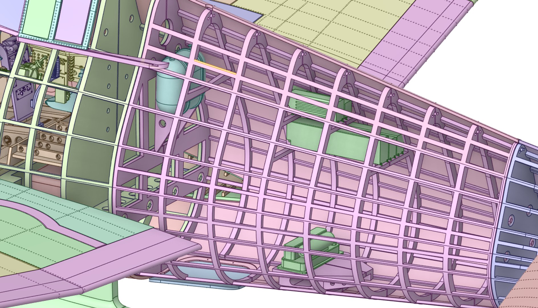 Grumman F6F 5 Hellcat 1 By 24 Scale 3D Printable Model Model ...