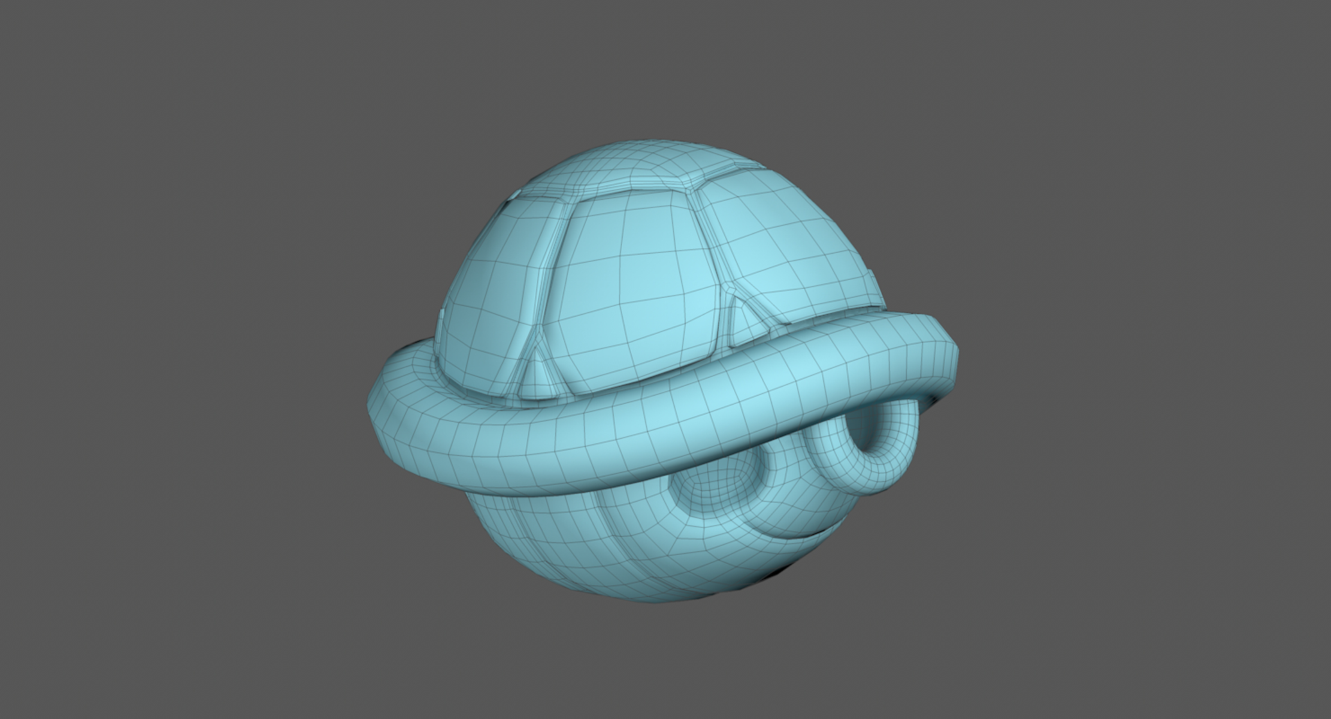 Turtle Shell Green Super Mario 3D Model - TurboSquid 1405503