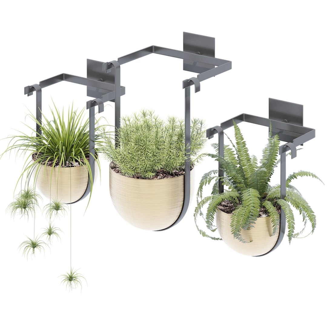 Benton Hanging Pot 3D Model - TurboSquid 2161214