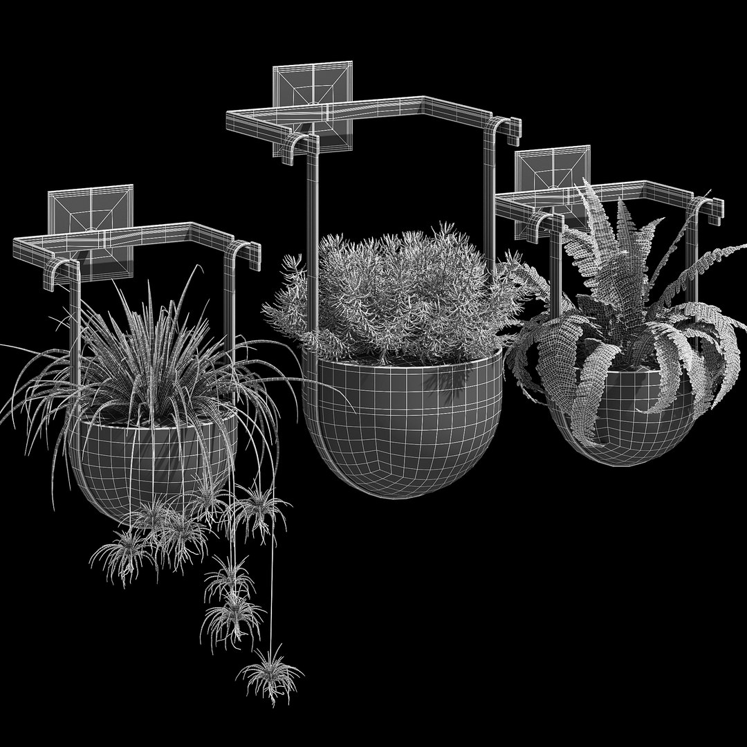 Benton Hanging Pot 3D Model - TurboSquid 2161214