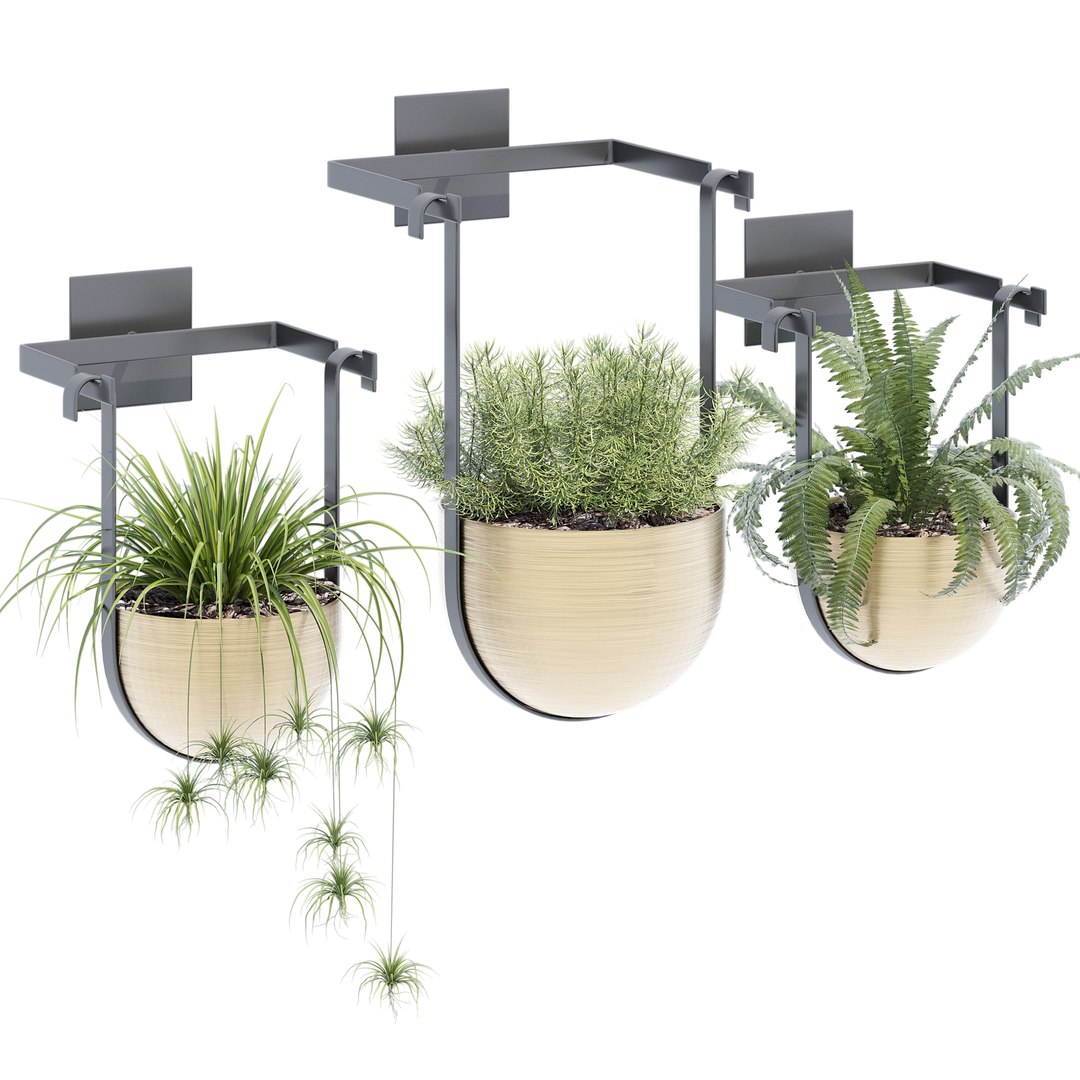 Benton Hanging Pot 3D Model - TurboSquid 2161214