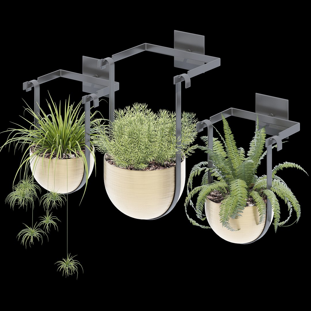 Benton Hanging Pot 3D Model - TurboSquid 2161214