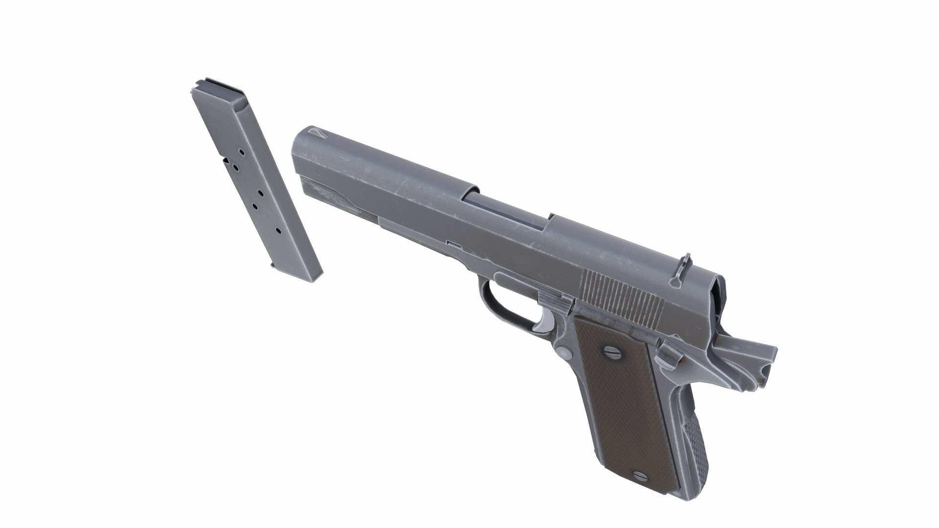 GUN M1911 3D Model - TurboSquid 2428964