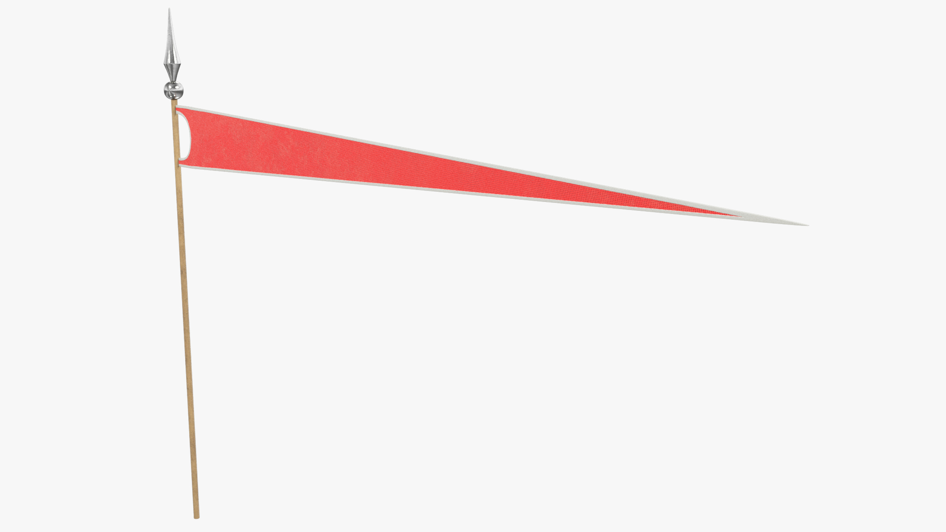 modèle 3D de Long Drapeau Médiéval - TurboSquid 1680679