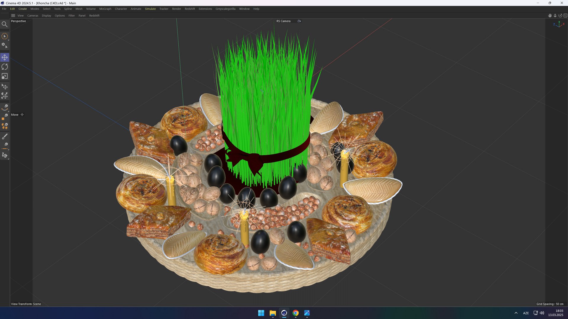 3D Model Realistic Novruz Khoncha 3D Model - TurboSquid 2374371
