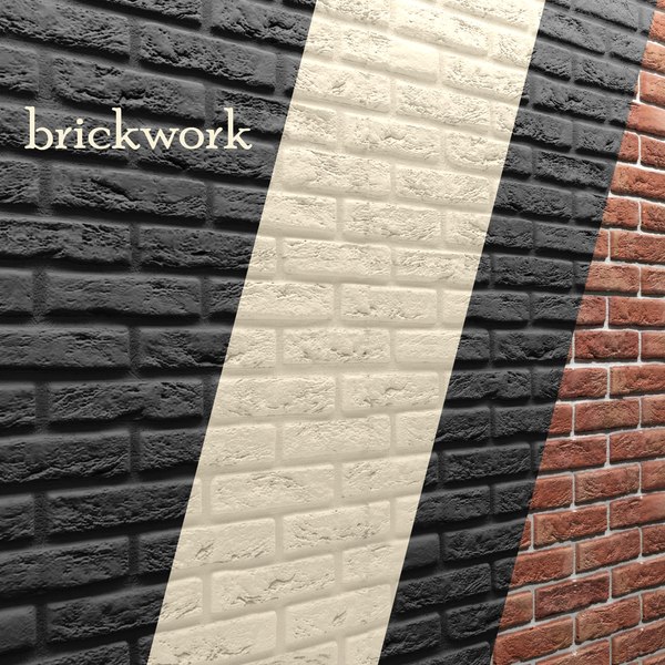3d model bricks wall