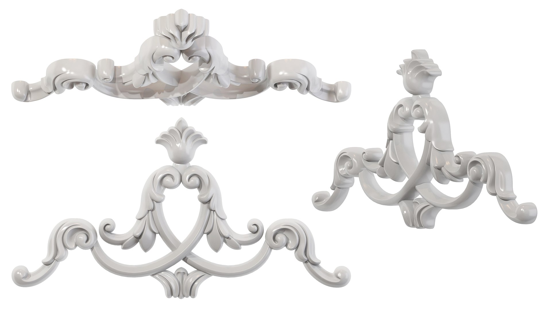 Classic Carved 219 Model - TurboSquid 2065272