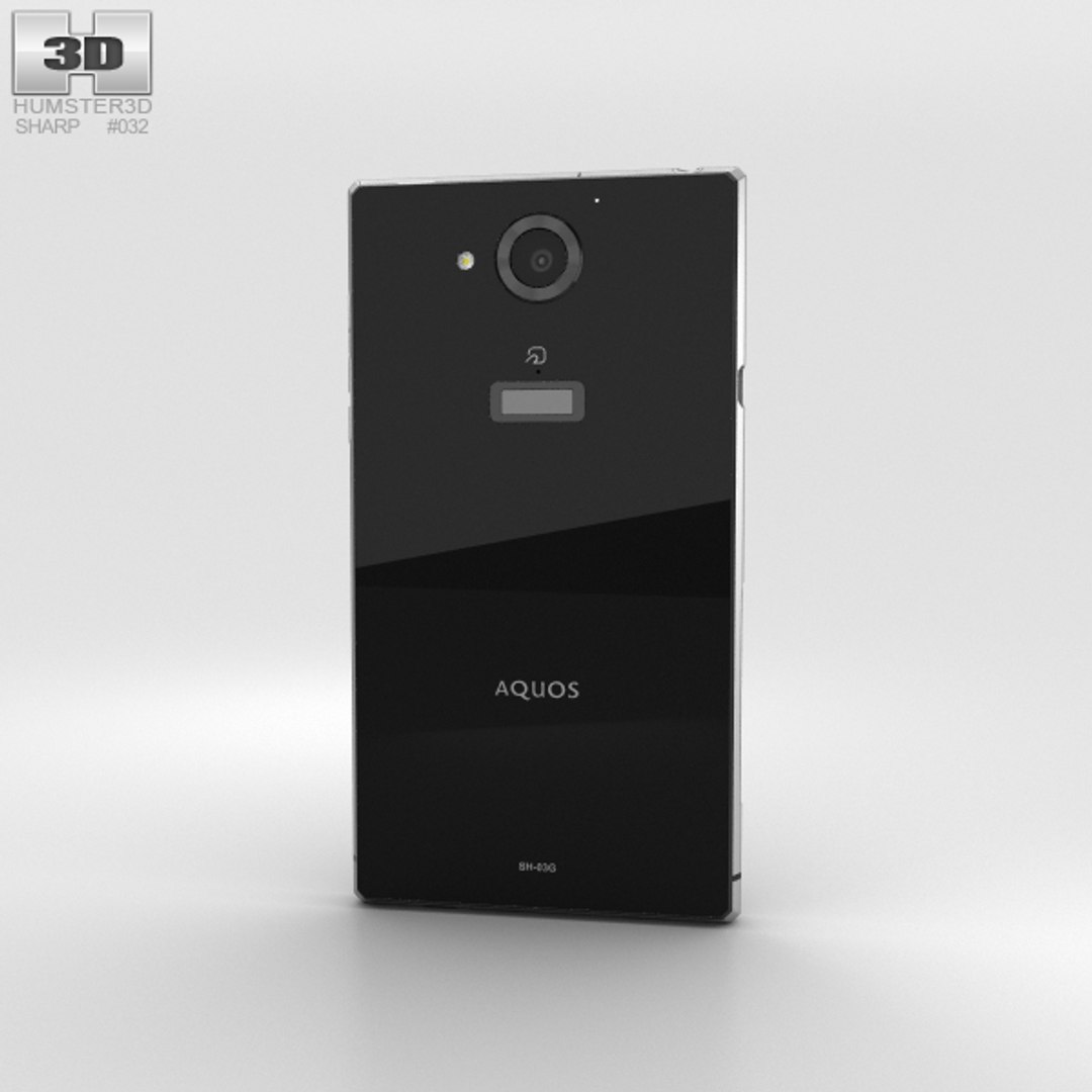 Sharp sh-03g aquos 3D - TurboSquid 1182217