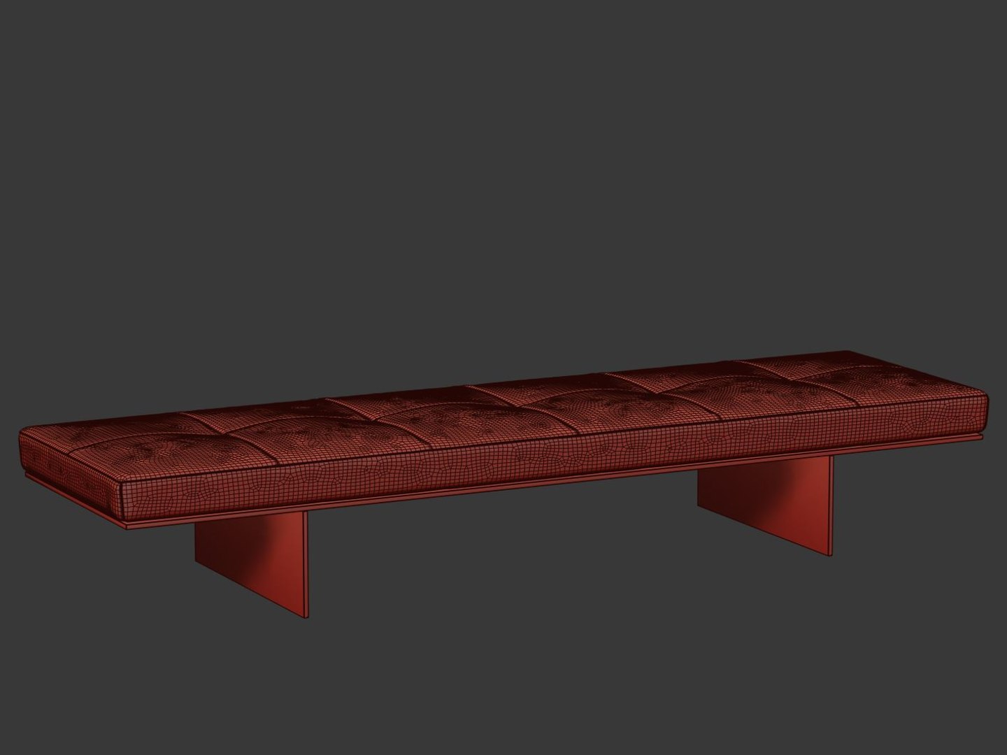 3D Track Living Divani Bench - TurboSquid 1890972