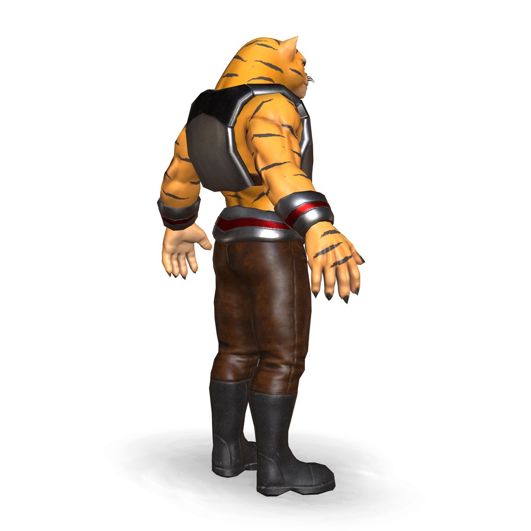 Cat catman 3D model - TurboSquid 1274713