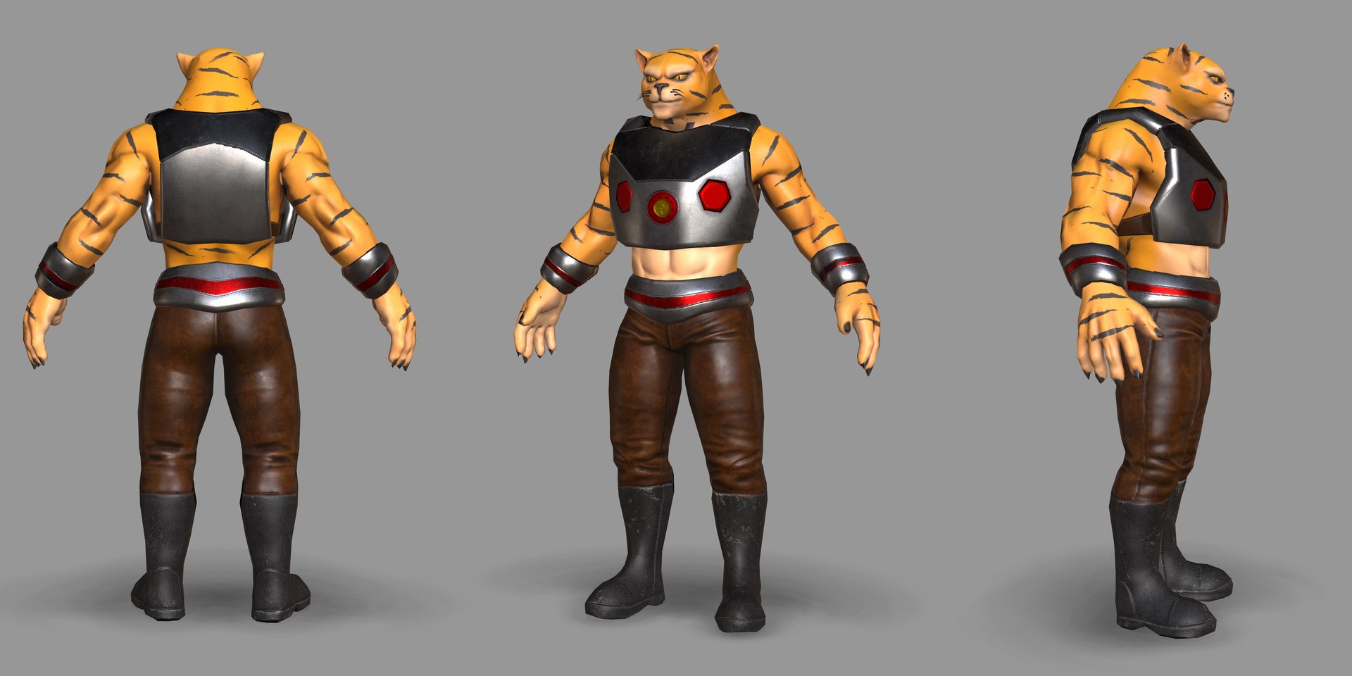 Cat catman 3D model - TurboSquid 1274713