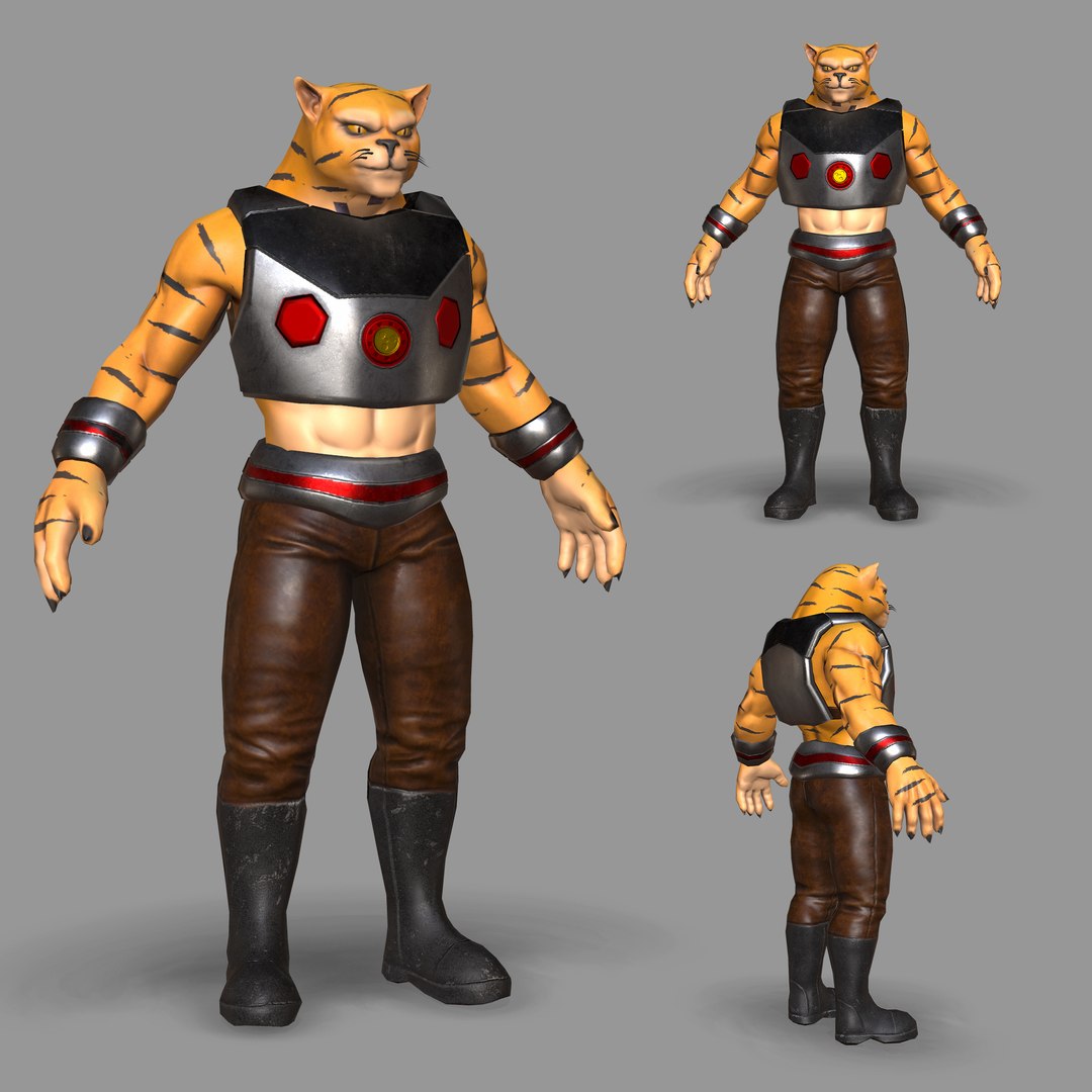 Cat catman 3D model - TurboSquid 1274713