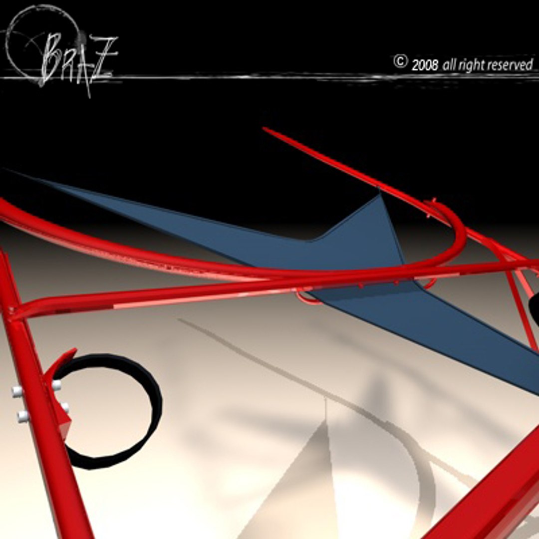 3d Model Racing Sulky