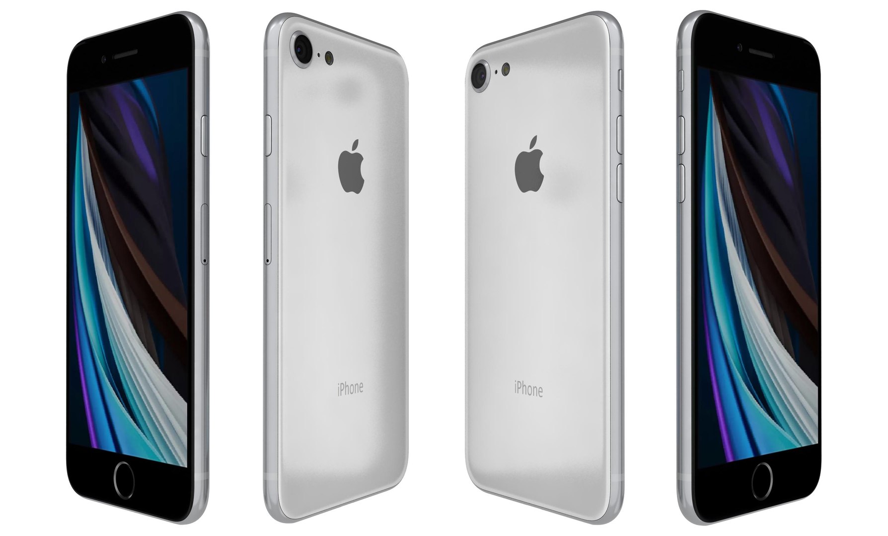 Apple iphone se 2020 3D model - TurboSquid 1545966