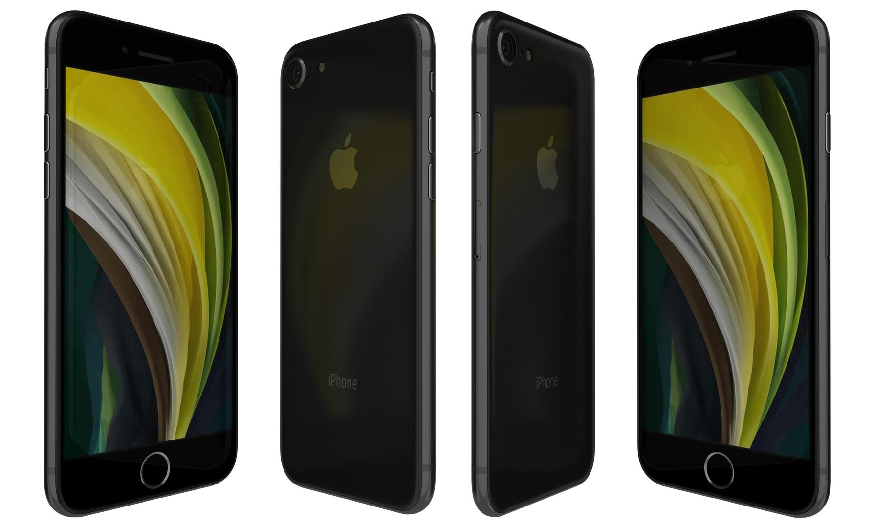 Apple Iphone Se 2020 3D Model - TurboSquid 1545966