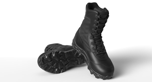 3D blackhawk warrior boots black - TurboSquid 1324719
