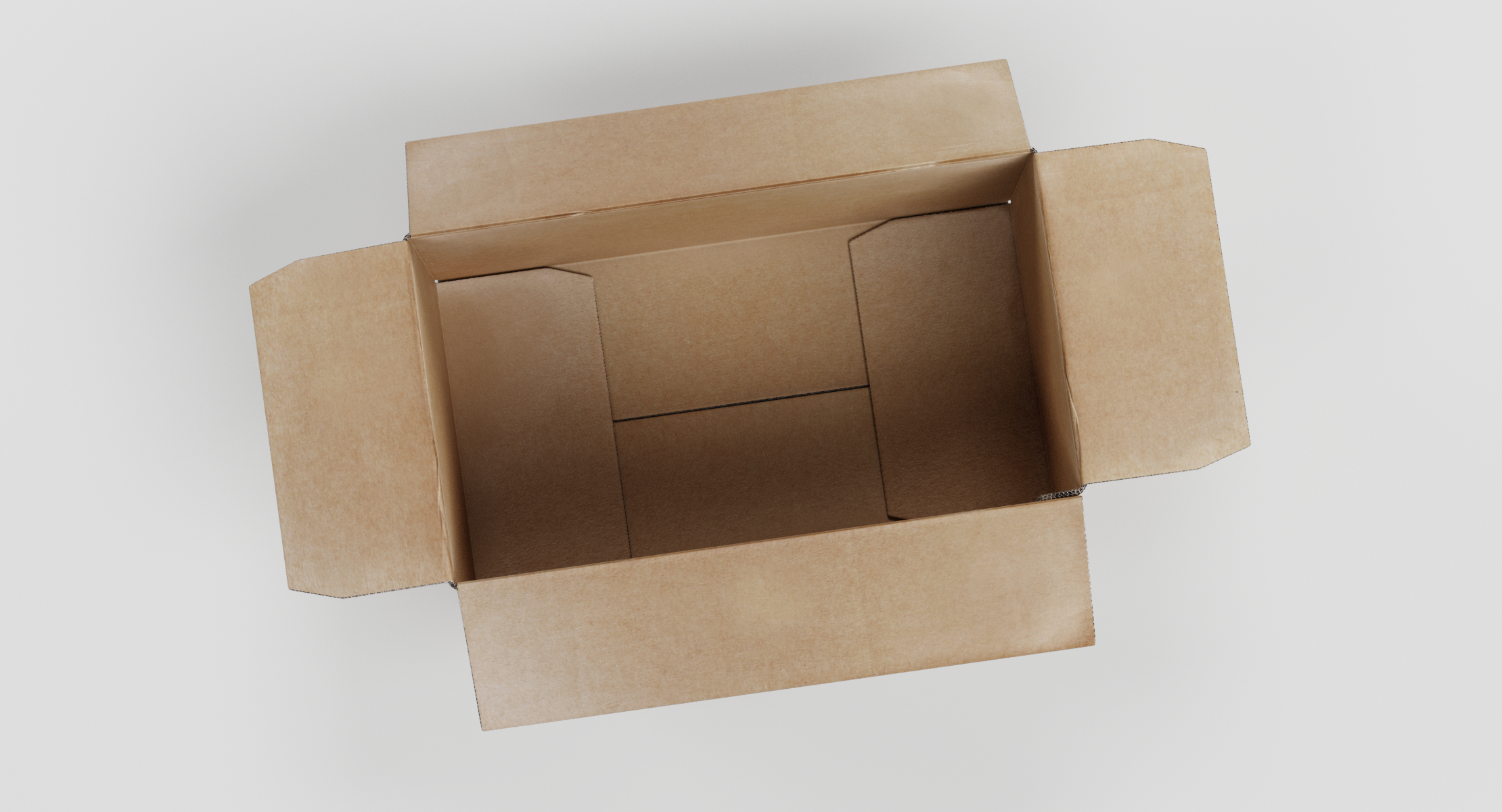 3D cardboard box 1 model - TurboSquid 1241388