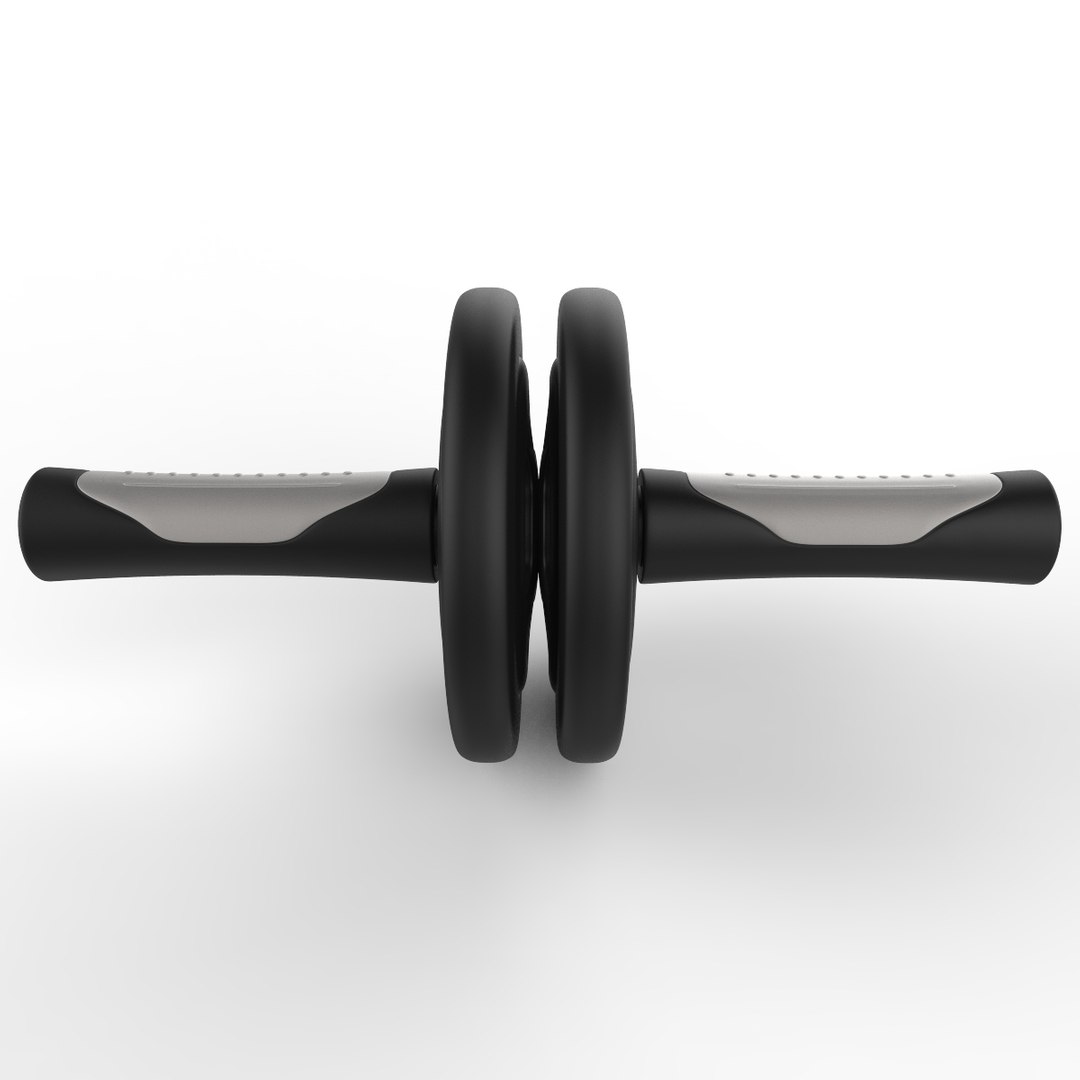 3d Model Double Rollers Exercices Training