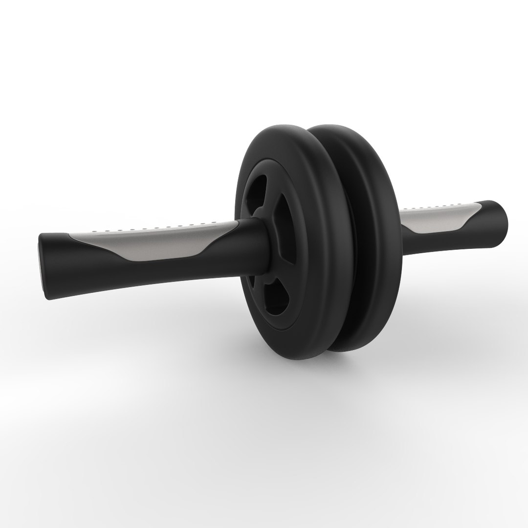 3d Model Double Rollers Exercices Training