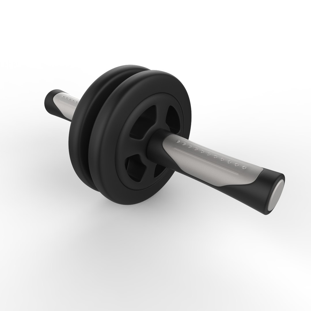 3d Model Double Rollers Exercices Training
