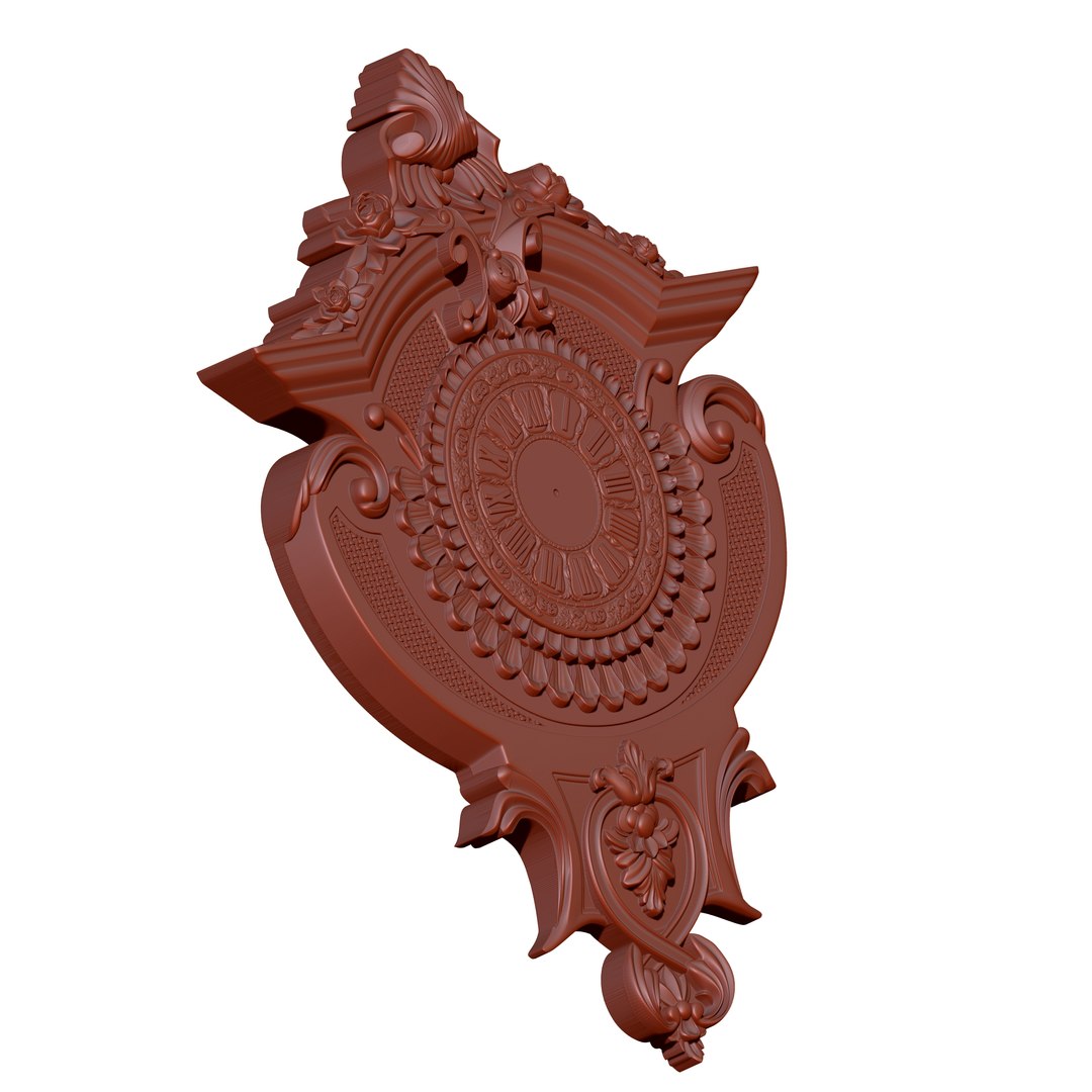 Clock Face 3D - TurboSquid 1417686