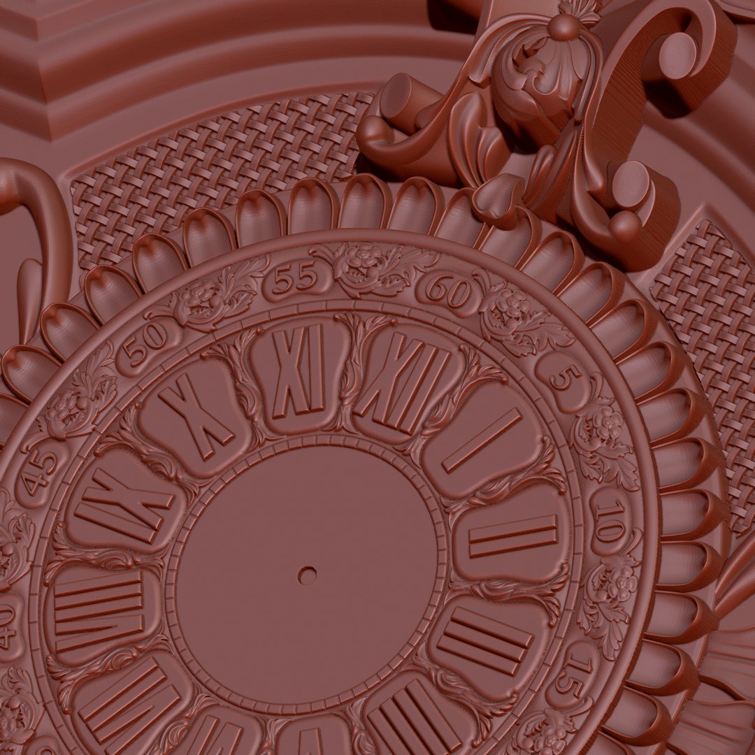 Clock Face 3D - TurboSquid 1417686