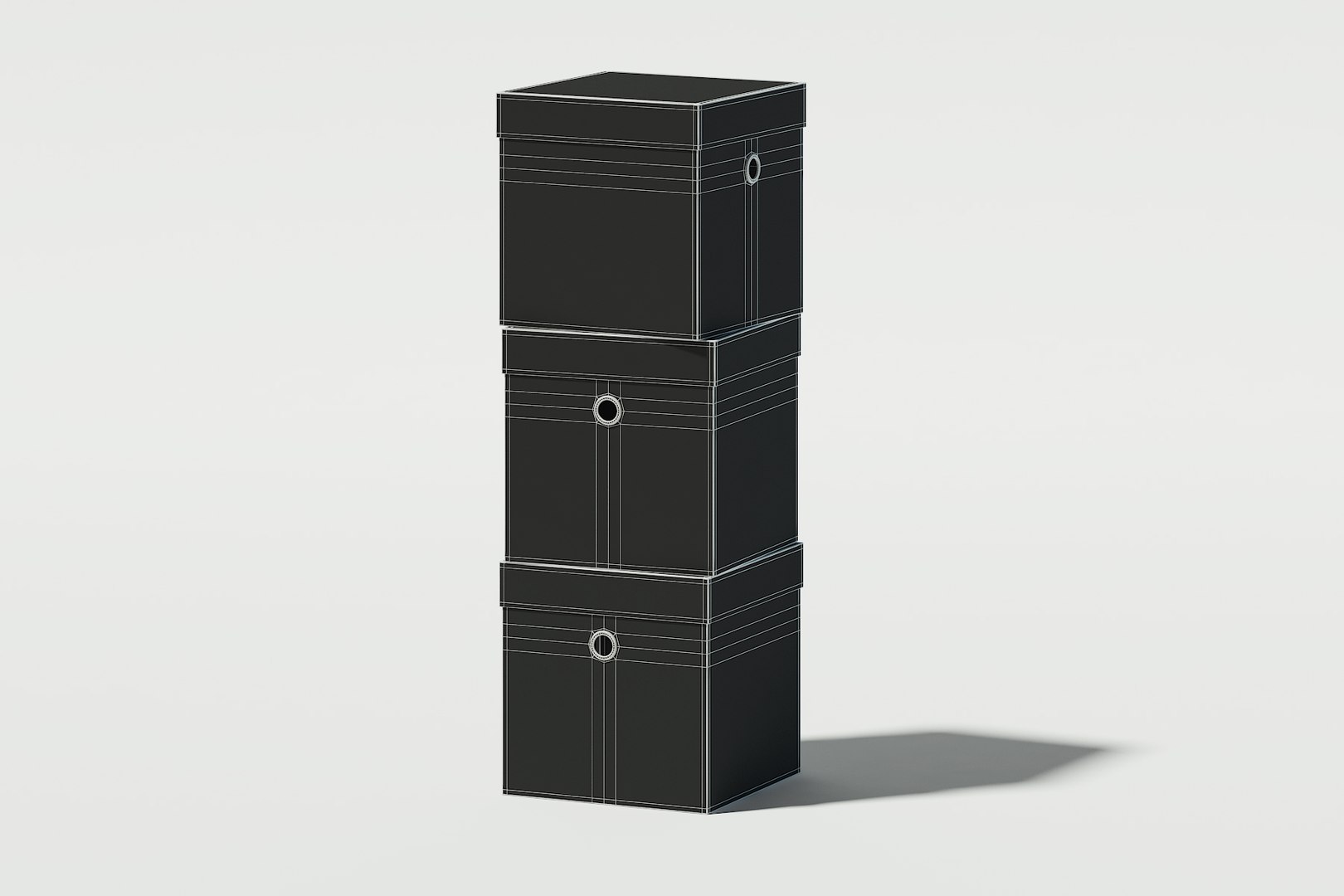 Black Boxes 3D Model - TurboSquid 1324715