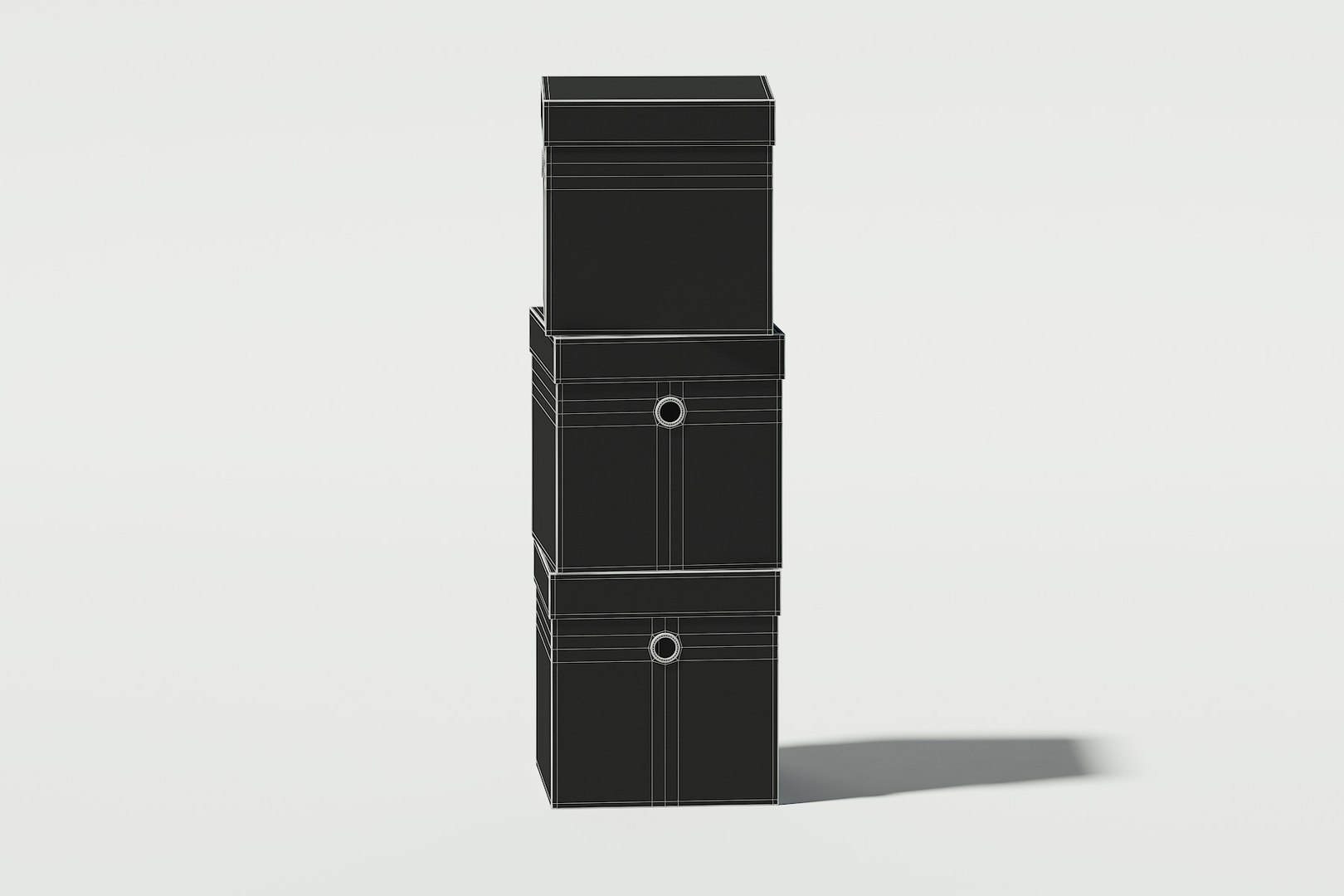 Black Boxes 3D Model - TurboSquid 1324715