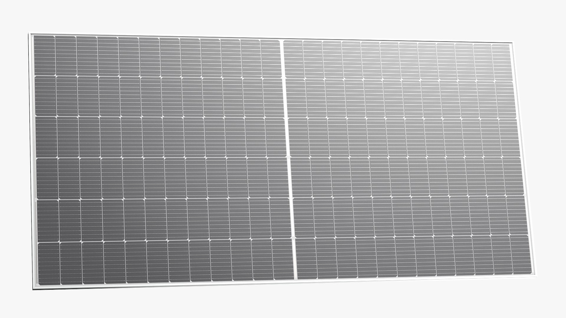 Half Cell Solar Panel Basic 3D - TurboSquid 2063337