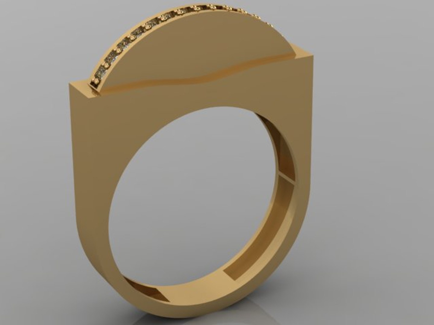 Gold Ring 3D Model - TurboSquid 1657927