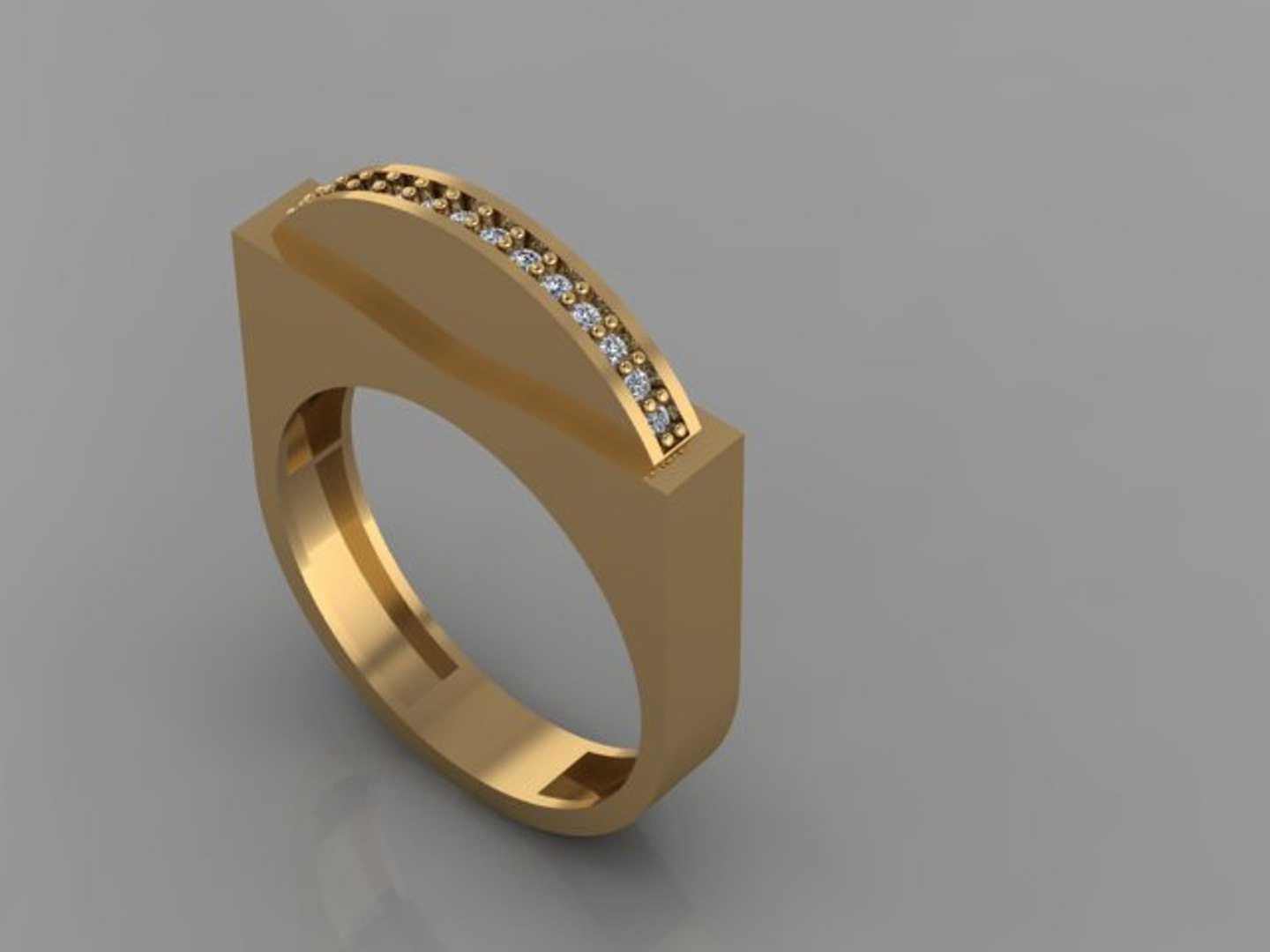 Gold Ring 3D Model - TurboSquid 1657927