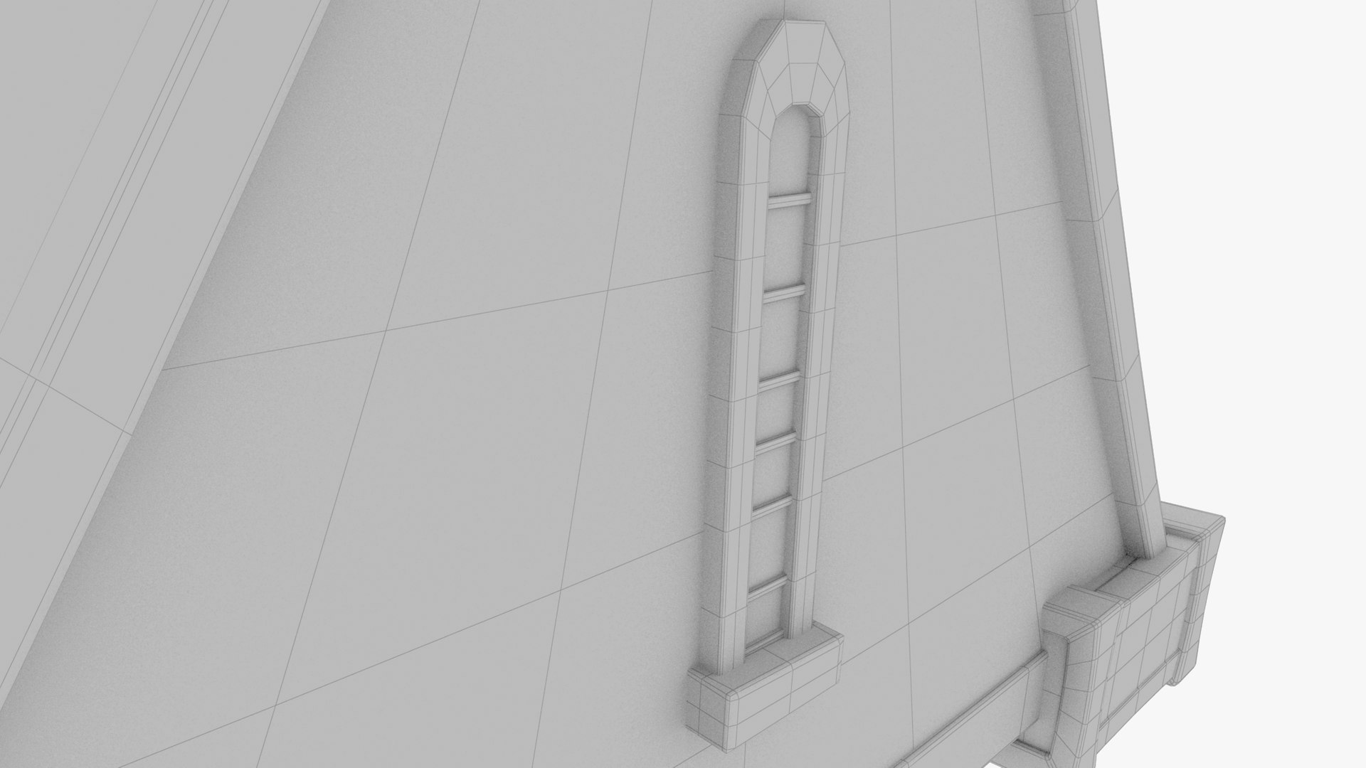 3D Stylized Roof Model - TurboSquid 1689769