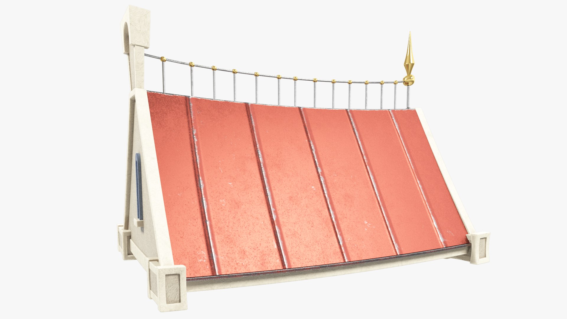 3D Stylized Roof Model - TurboSquid 1689769