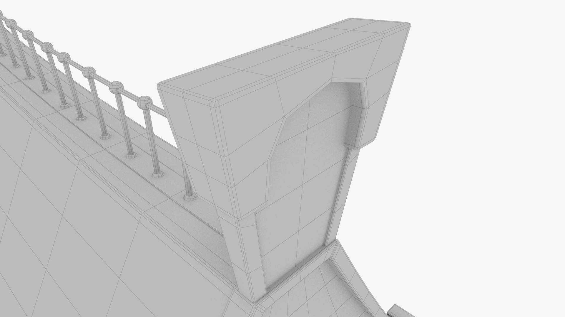 3D Stylized Roof Model - TurboSquid 1689769