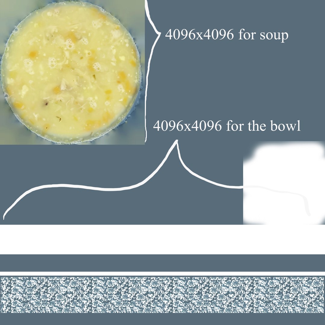 3D Bowl Of Soup Model - TurboSquid 2027623
