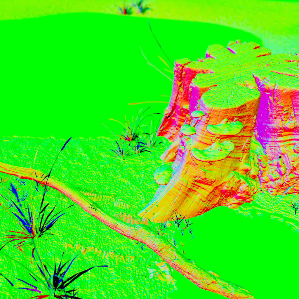 Pond swamp scene forest 3D model - TurboSquid 1151170