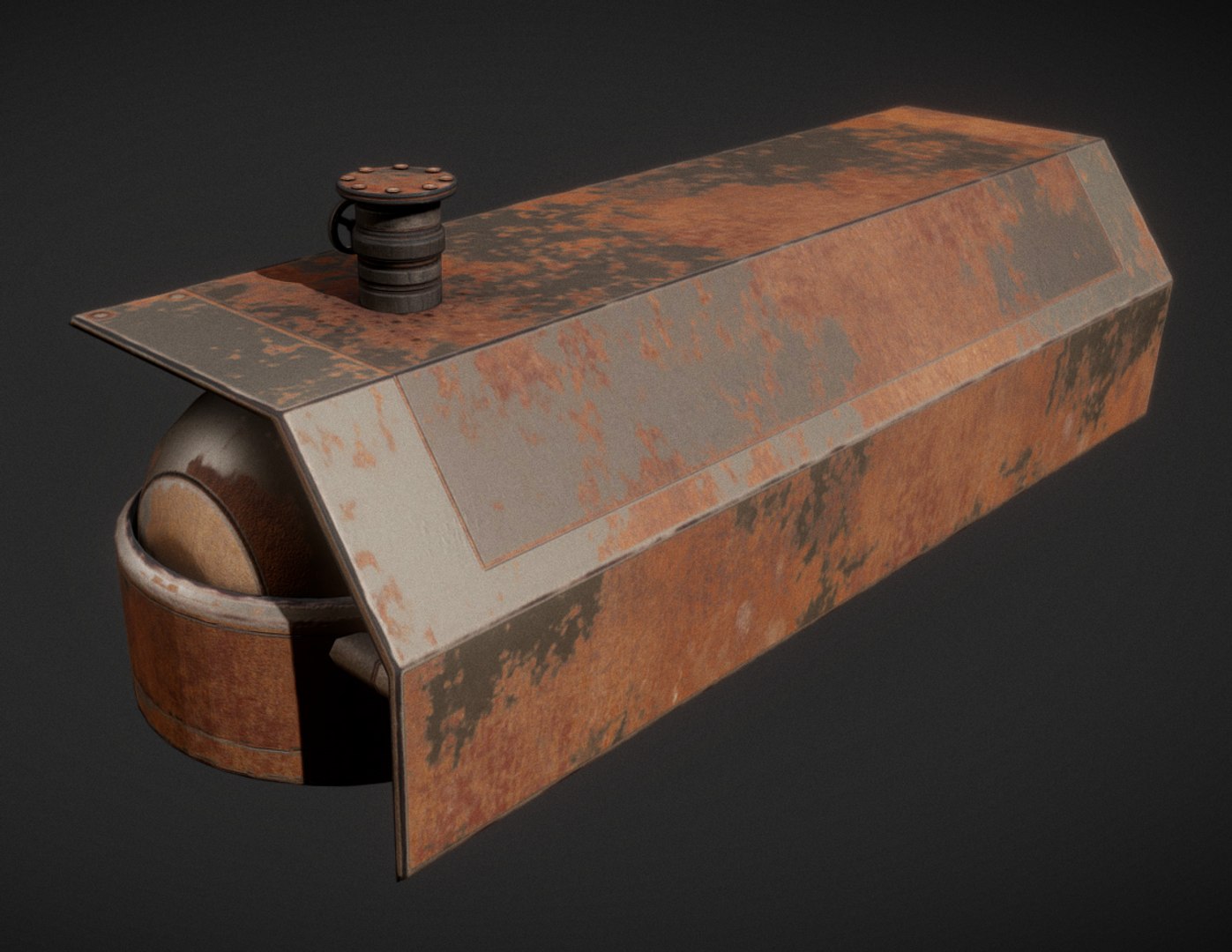 Rusty Version Fuel Tank 3ds