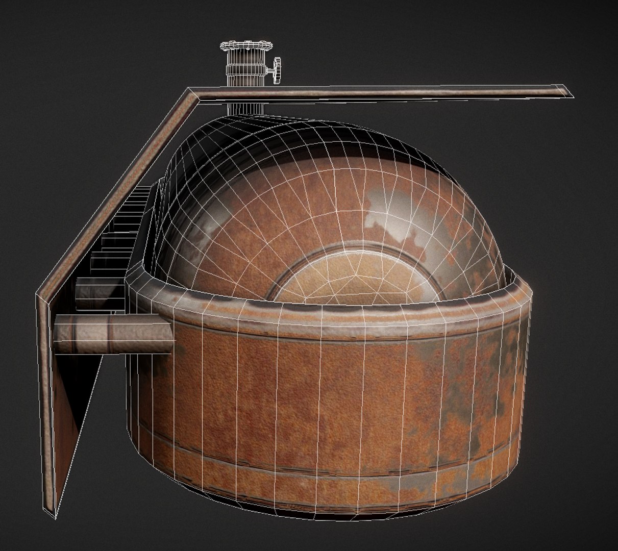 Rusty Version Fuel Tank 3ds