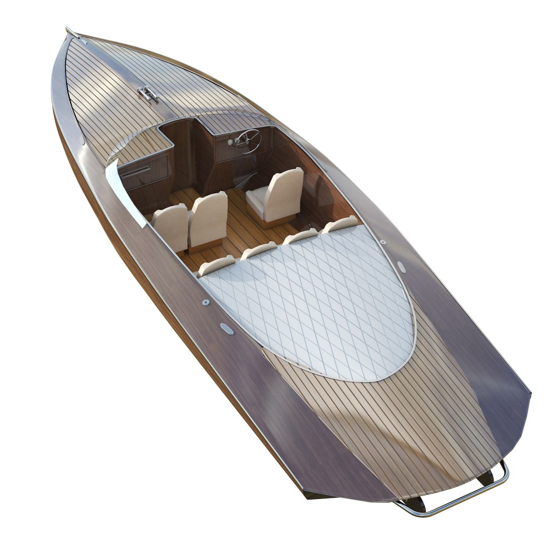 3D Speed Boat Model - TurboSquid 1772163