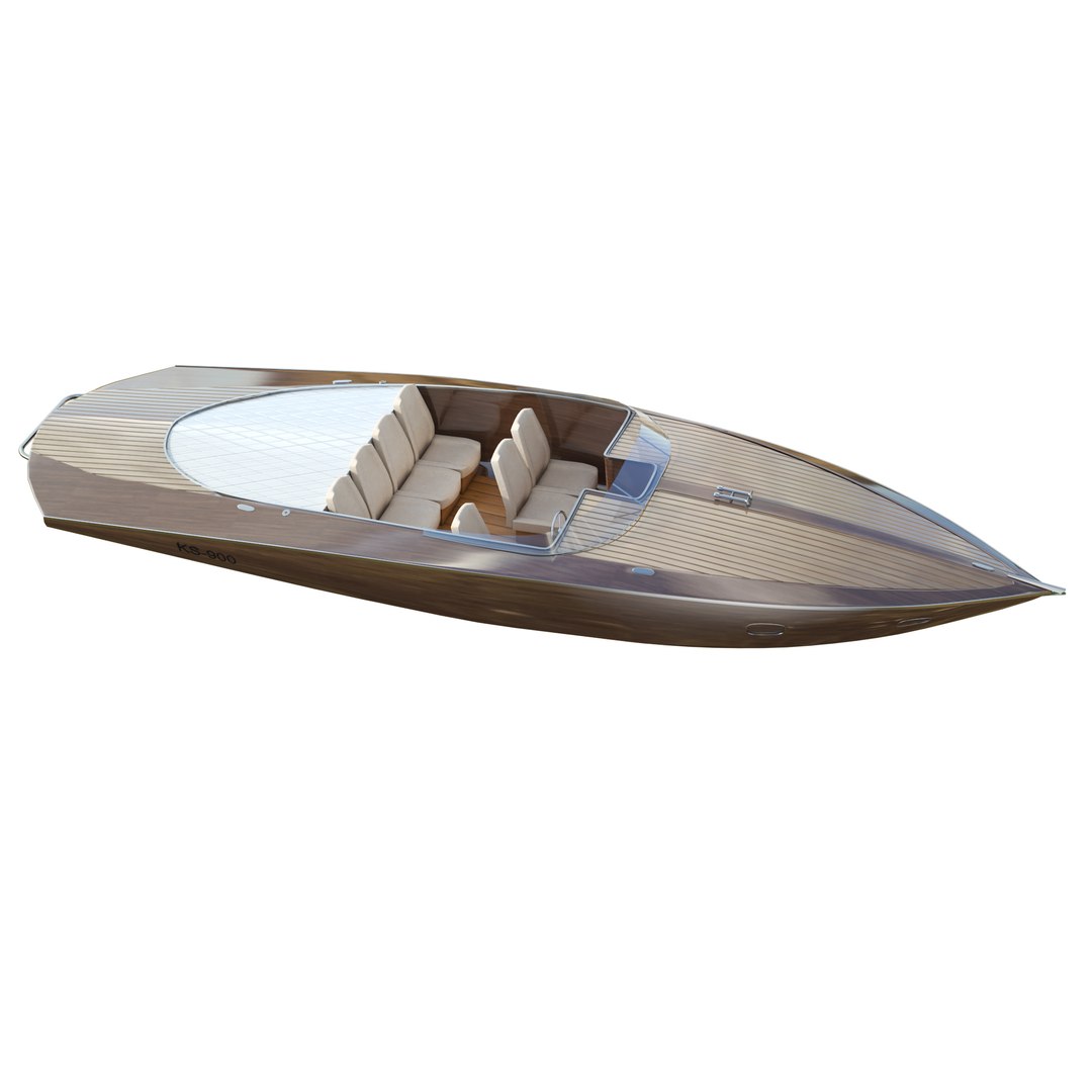 3D Speed Boat Model - TurboSquid 1772163