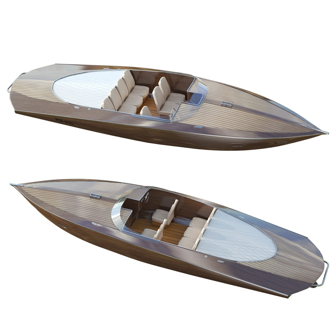 3D Speed Boat Model - TurboSquid 1772163